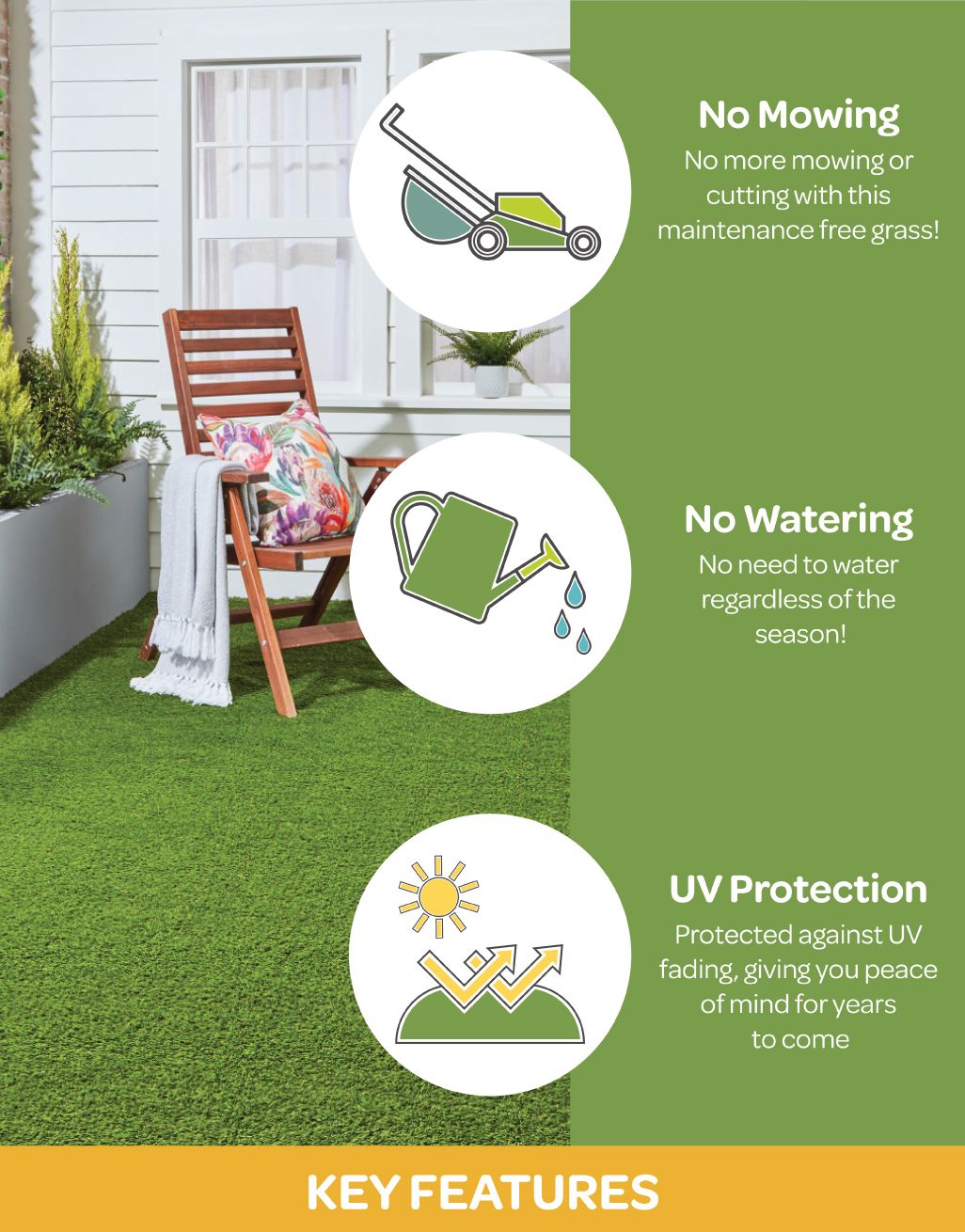 Monaco Artificial Grass | Grass Direct